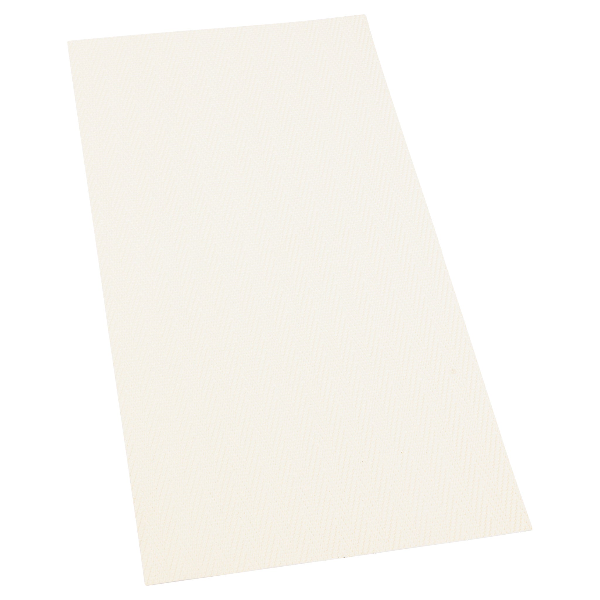 PANELUX™ stone - Linenweave Ivory Flexible Stone (2' x 4') Wall Panel